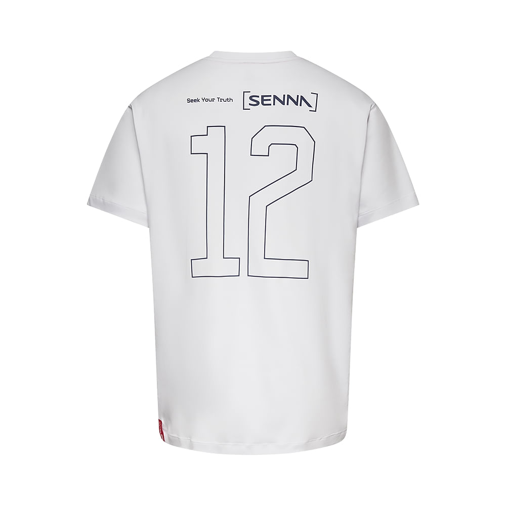 Camiseta Number 12 Senna - Senna Shop
