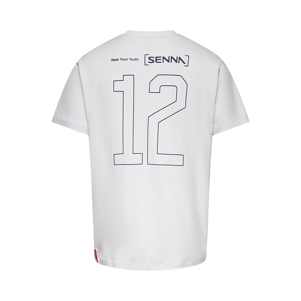 Camiseta Number 12 Senna - Senna Shop